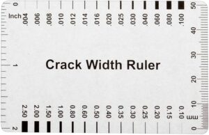 Crack Width Ruler - MELSE Trading